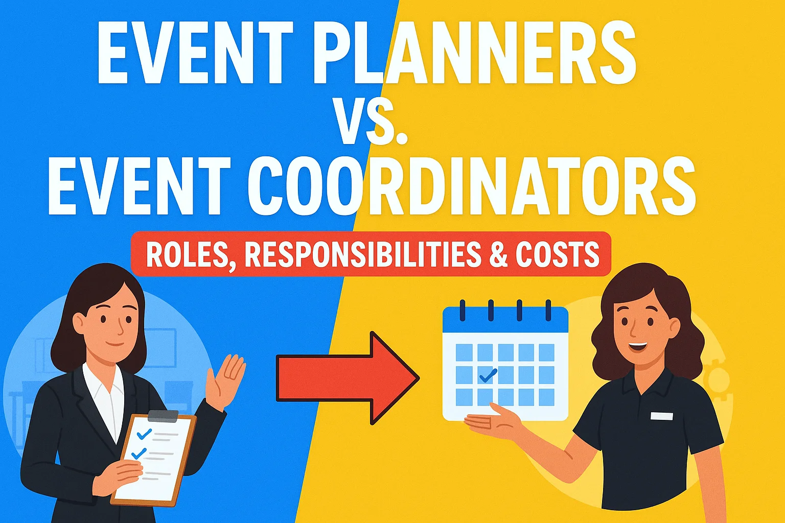 Event Planners vs Coordinators: Key Roles & Costs